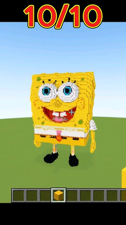 Spongebob Characters Level Up Timelapse Build | Spongebob - YouTube