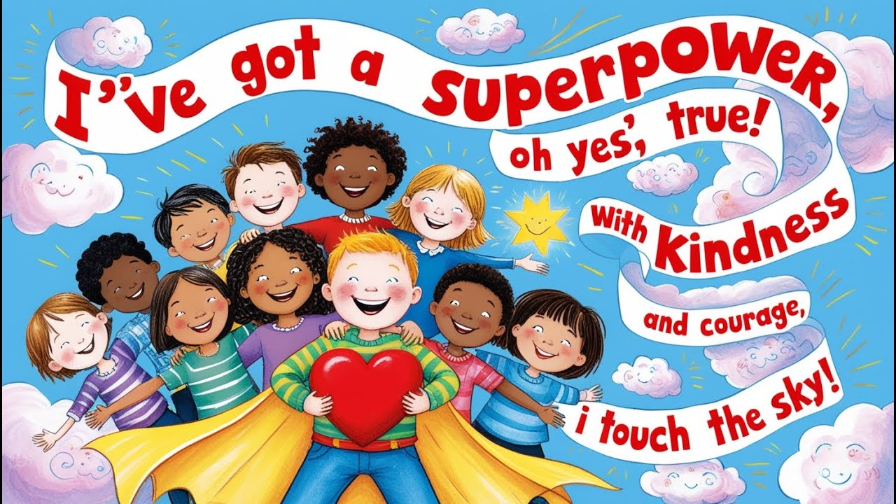 Kids Superpowers Song | Discover Kindness ,Courage ,Bravery and Honesty ...