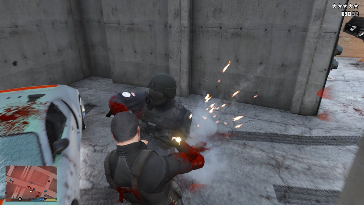 GTA 5 [PEV:SALE] - LSPD Shootout + Epic 5 Star Police Chase Escape ...