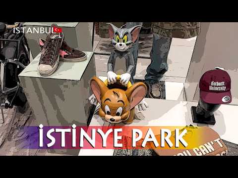 Adım adım SARIYER - İstinye Park Alışveriş merkezi / 4K Walking Tour