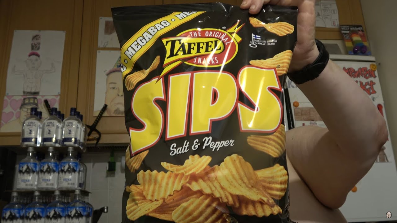 Hampaaton läski syö: Osa 3282 - Taffel Sips Salt & Pepper - YouTube