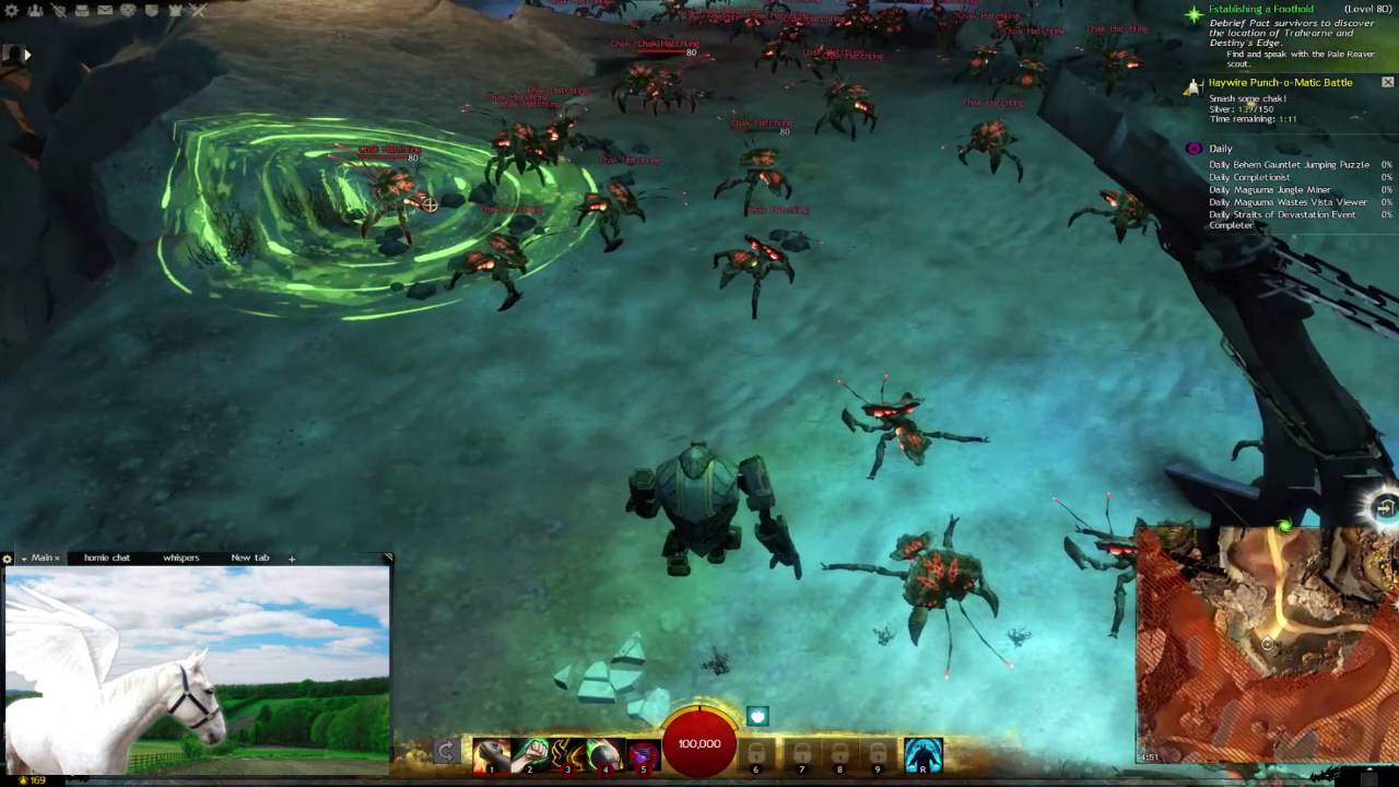 Guild Wars 2 Adventures: Haywire Punch-o-Matic Battle gold - YouTube