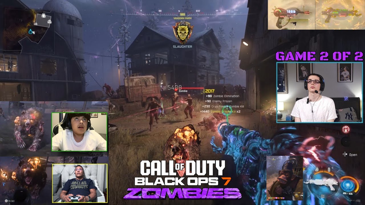 COD: BO7 Beta "Vandorn Farm" Zombies Map w. 2 Online Friends + EXTRA ...