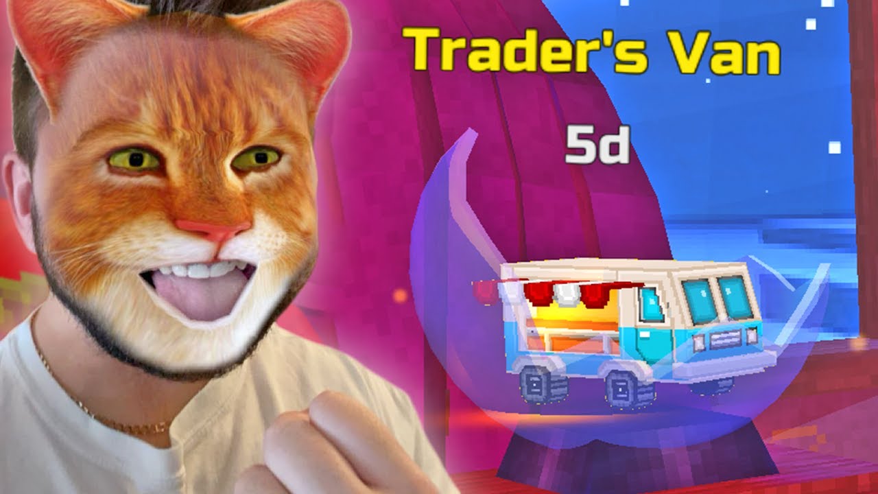 3 CAT SPAM TRADER'S VAN WITH BONUS STARS! (Pixel Gun 3D) - YouTube