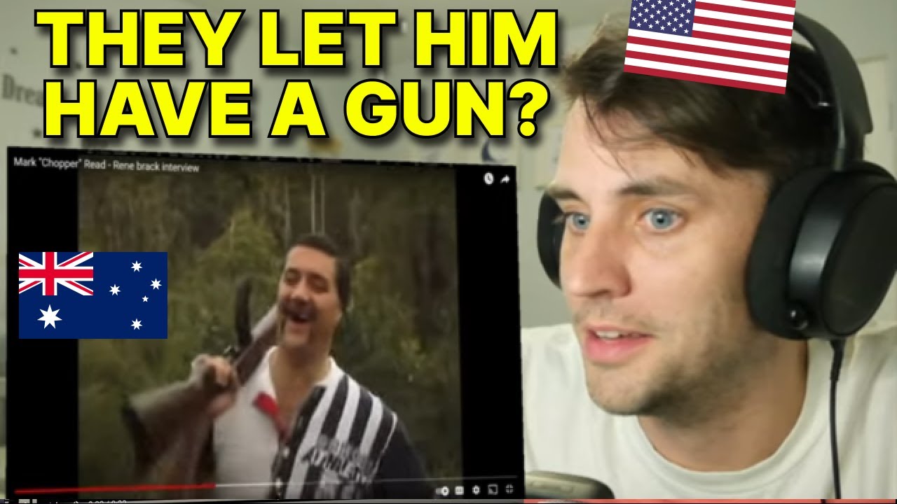 Mark "Chopper" Read - Rene brack interview | American Reaction - YouTube