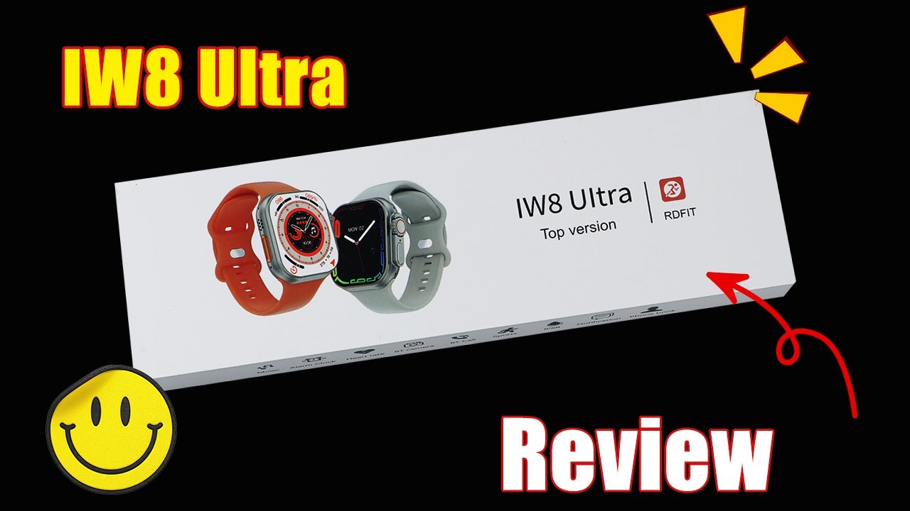 IW8 Ultra Smart Watch; Quick Unboxing & Review - YouTube