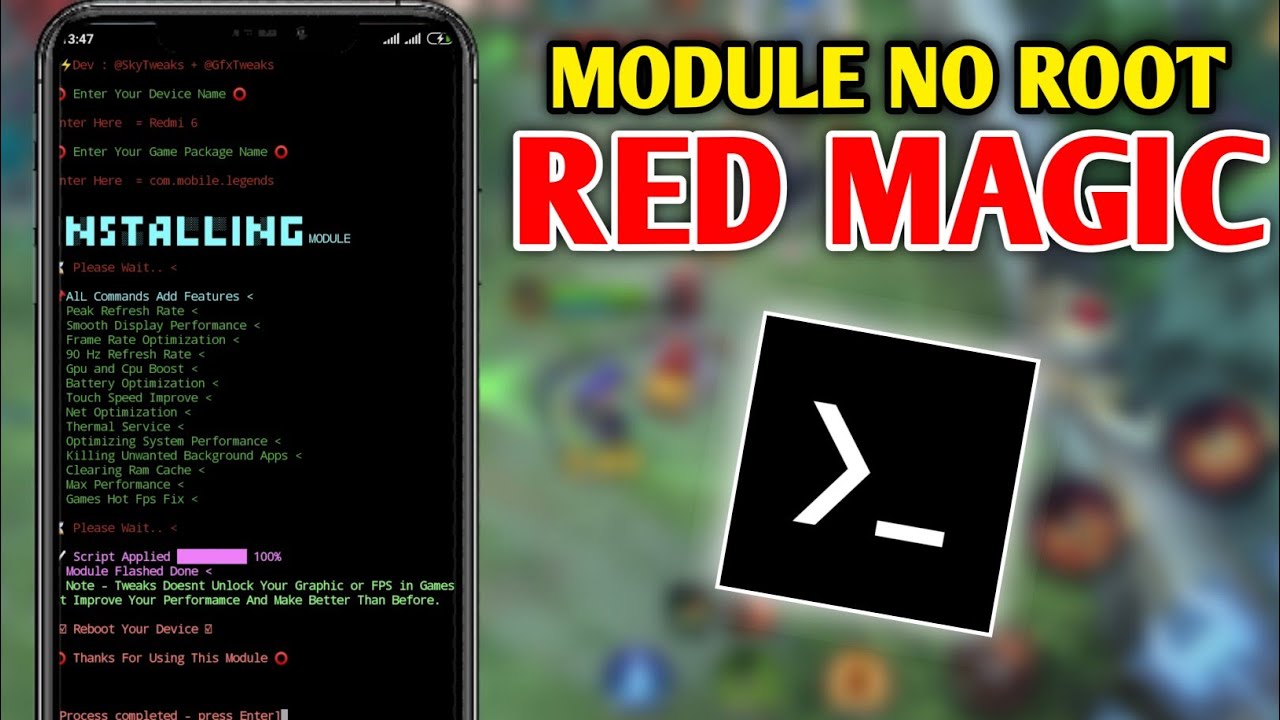 fix lag dan performa maksimal - Red Magic Module gaming no root - YouTube