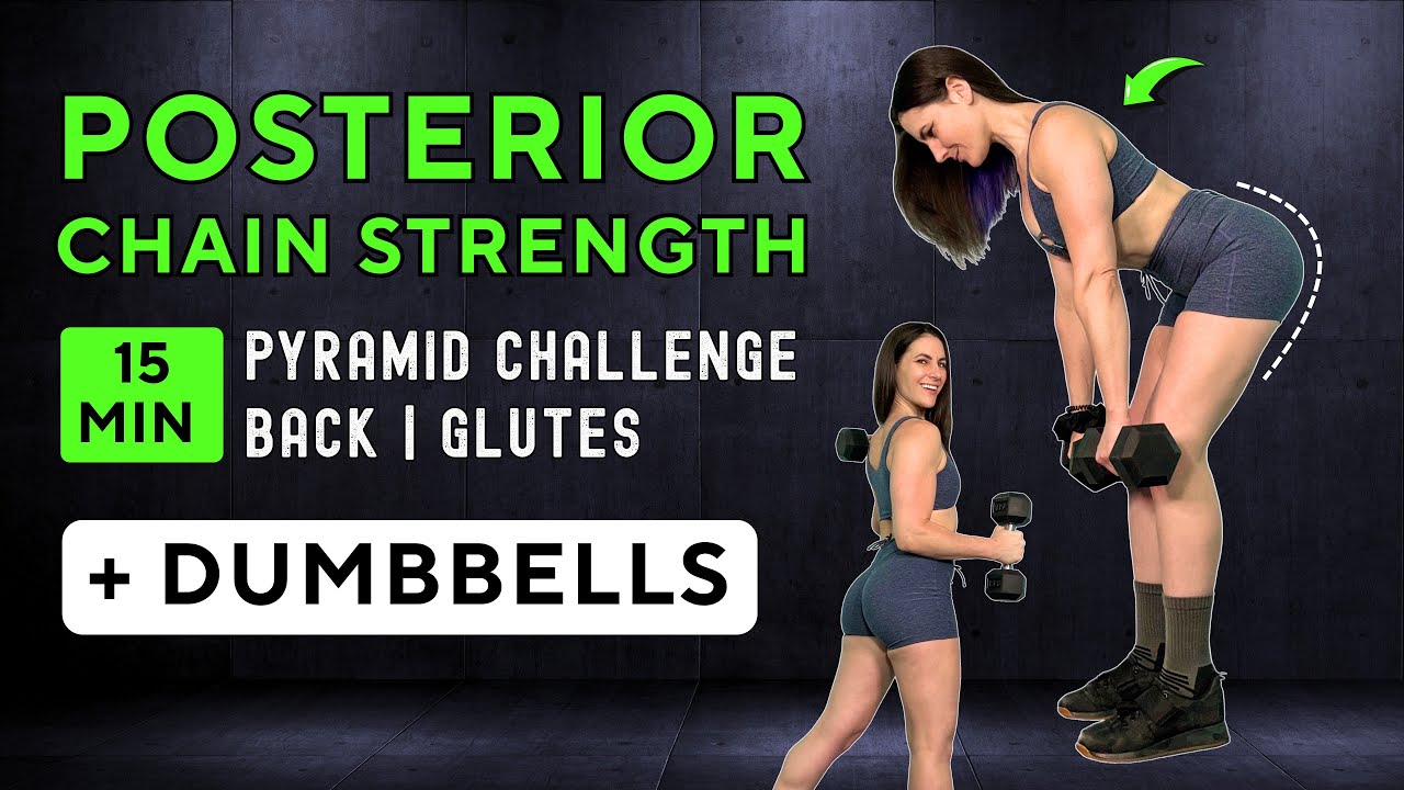POSTERIOR CHAIN WORKOUT CHALLENGE | Back and Hamstrings Strength ...