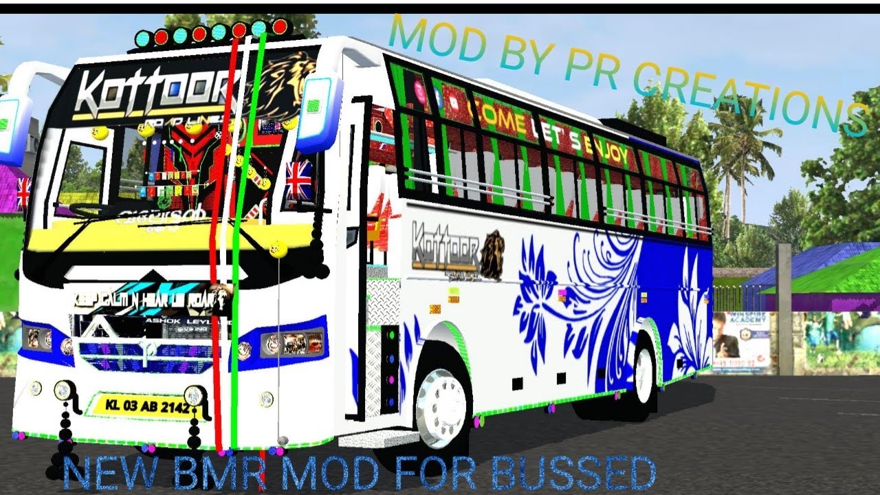 New grand BMR tourist bus mod for bussed 🥰🥰🥰 Malayalam review / team ...