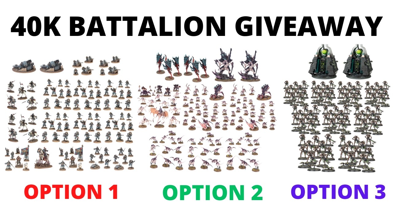 Win a MASSIVE 40K ARMY - Auspex Tactics Channel Update December - YouTube