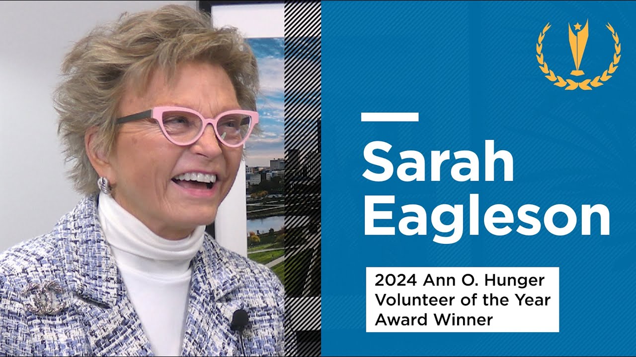 2024 Ann O. Hunger Volunteer of the Year Award Winner - Sarah Eagleson ...
