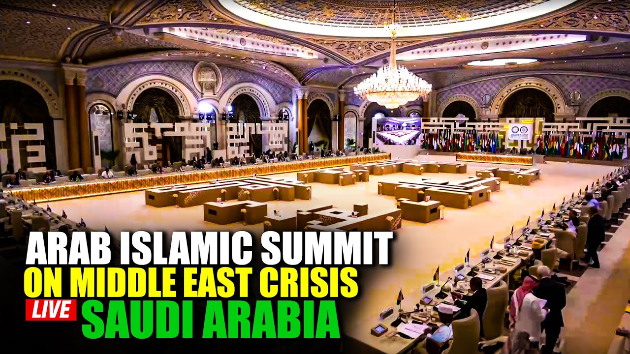 RIYADH, SAUDI ARABIA | Joint Arab Islamic Summit on middle east crisis ...