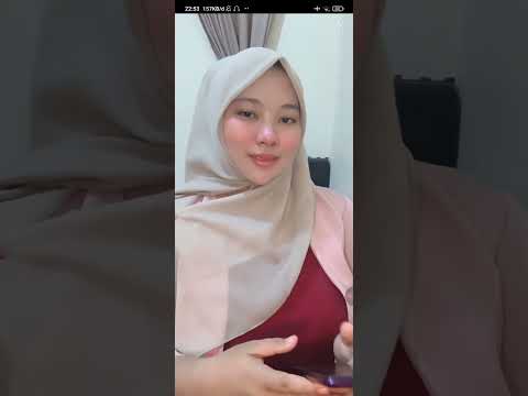 Bigo Live - T4nt3 Hijab Haluin P4$col di Jamin Pu4$
