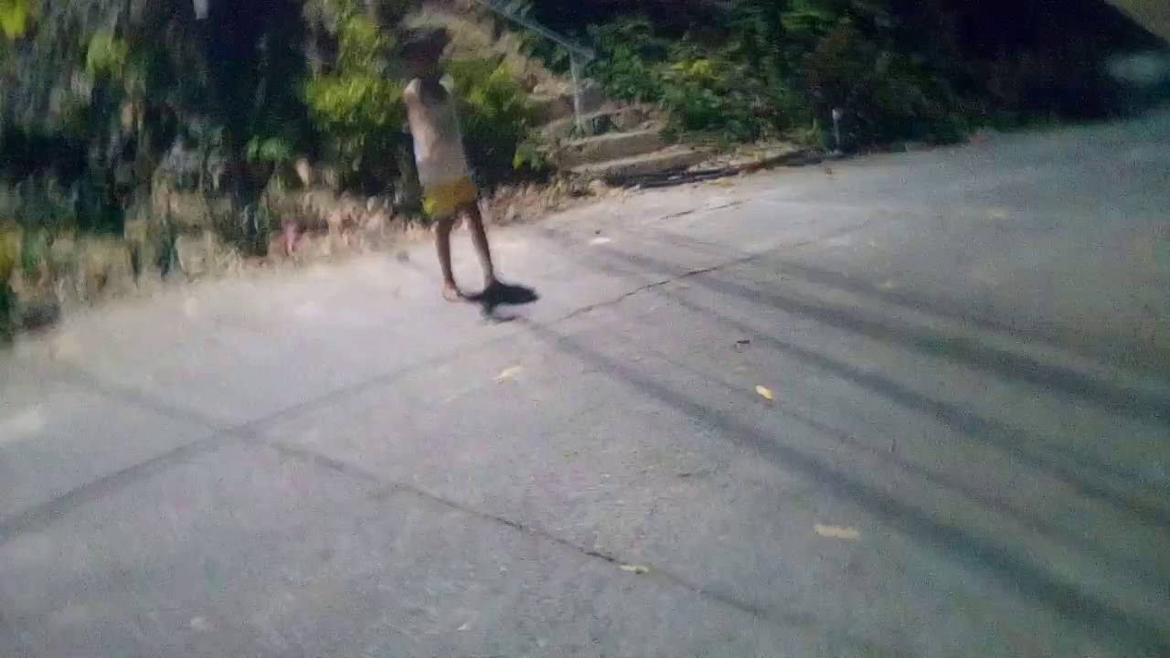 The four children's playing at night - YouTube