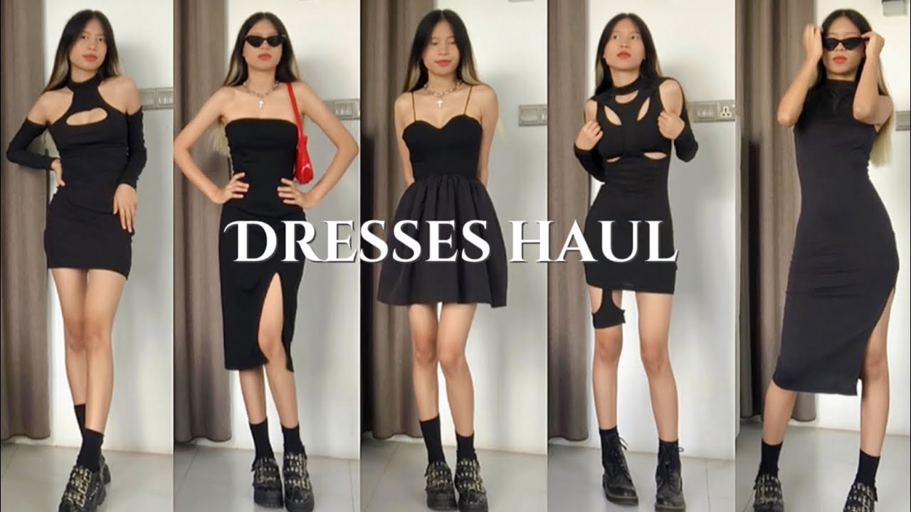 dresses haul - YouTube