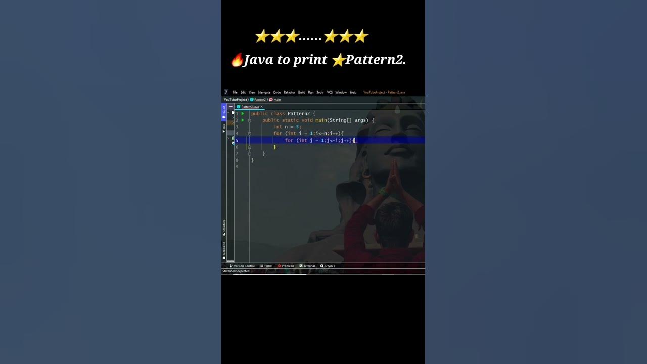 Shortsjavapattern🔥java To Star 🌟 Pattern Youtube