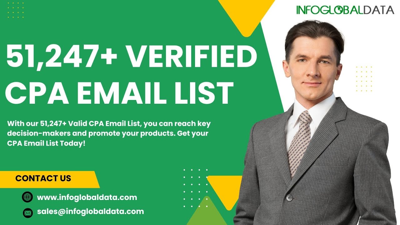 Enhance Your Marketing Strategies Using Our CPA Email List. - YouTube