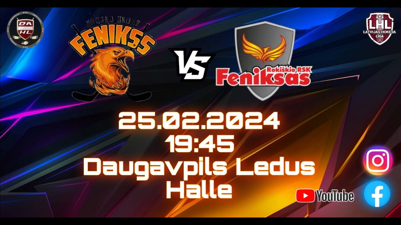 HK Fenikss vs HK Feniksas LT 25.02.2024 - YouTube