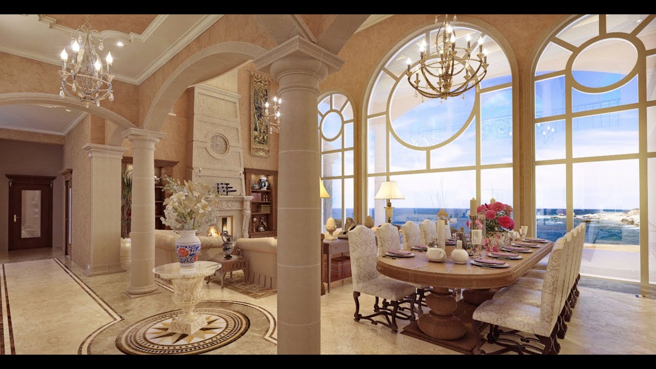 Luxury Mansion in Cyprus. Interior design by ELITE INTERIORS. - YouTube