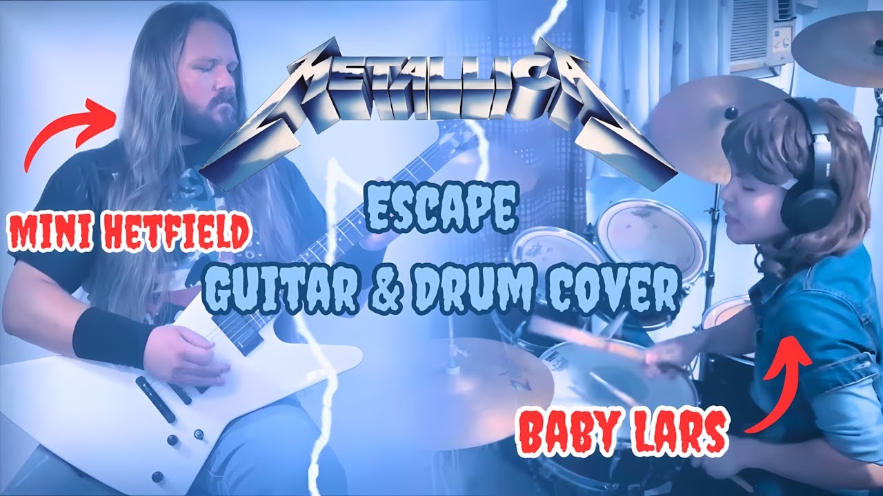 Metallica - Escape (Guitar and Drum Cover ) Feat. @ulrichkenji - YouTube