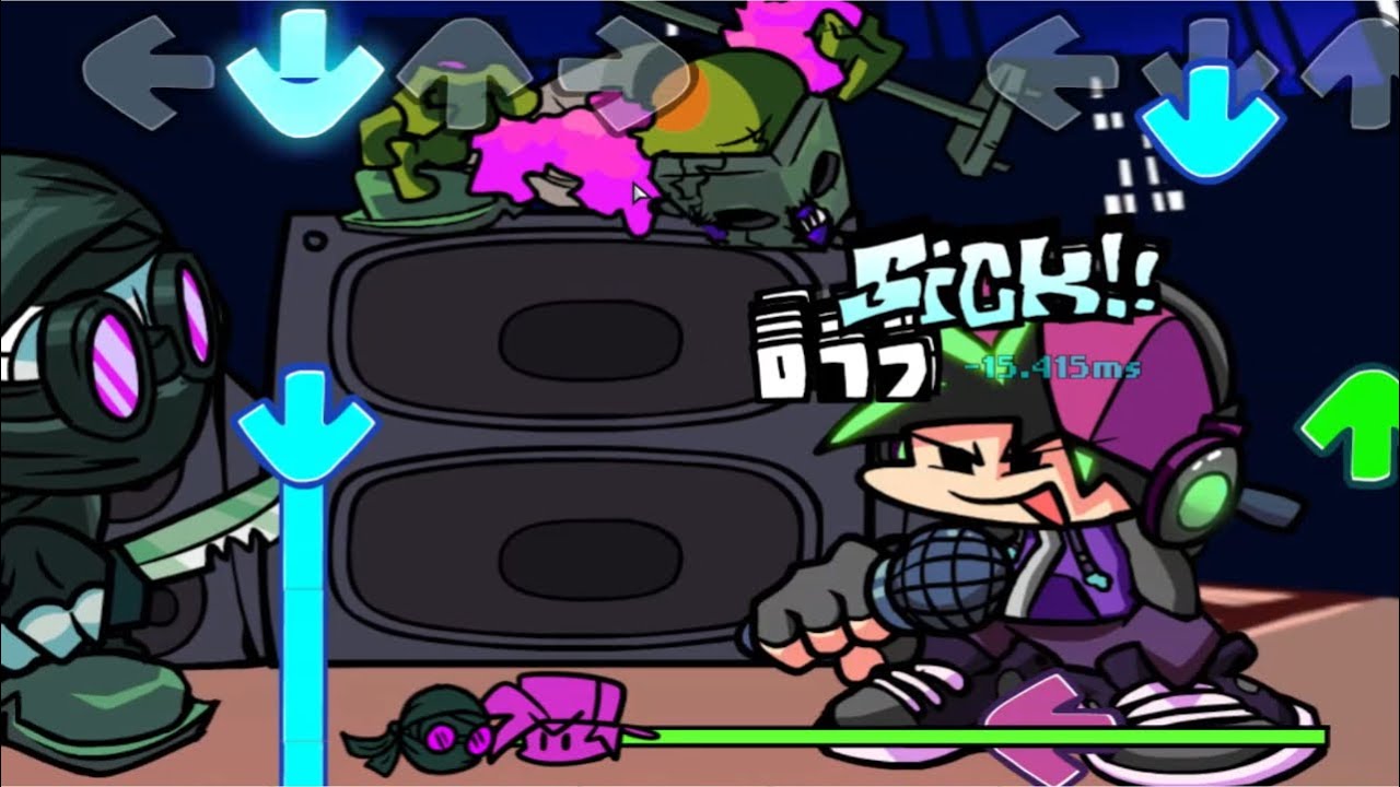 FNF vs NEO Hank - Full Game & Game Over Screen - YouTube