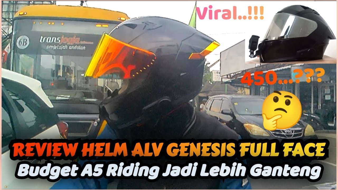 HELM VIRAL | REVIEW HELM ALV GENESIS | Teruntuk Kaum Mendang-Mending ...