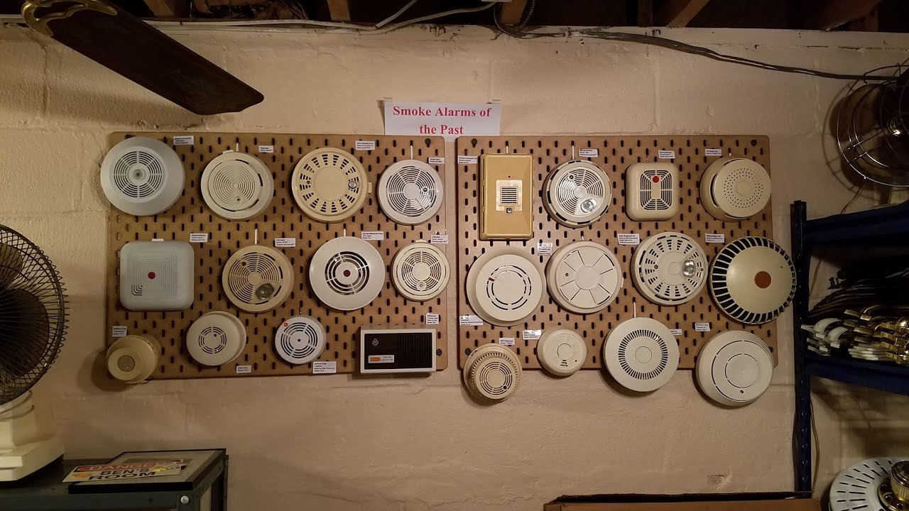 New Smoke Detector Display Wall - YouTube