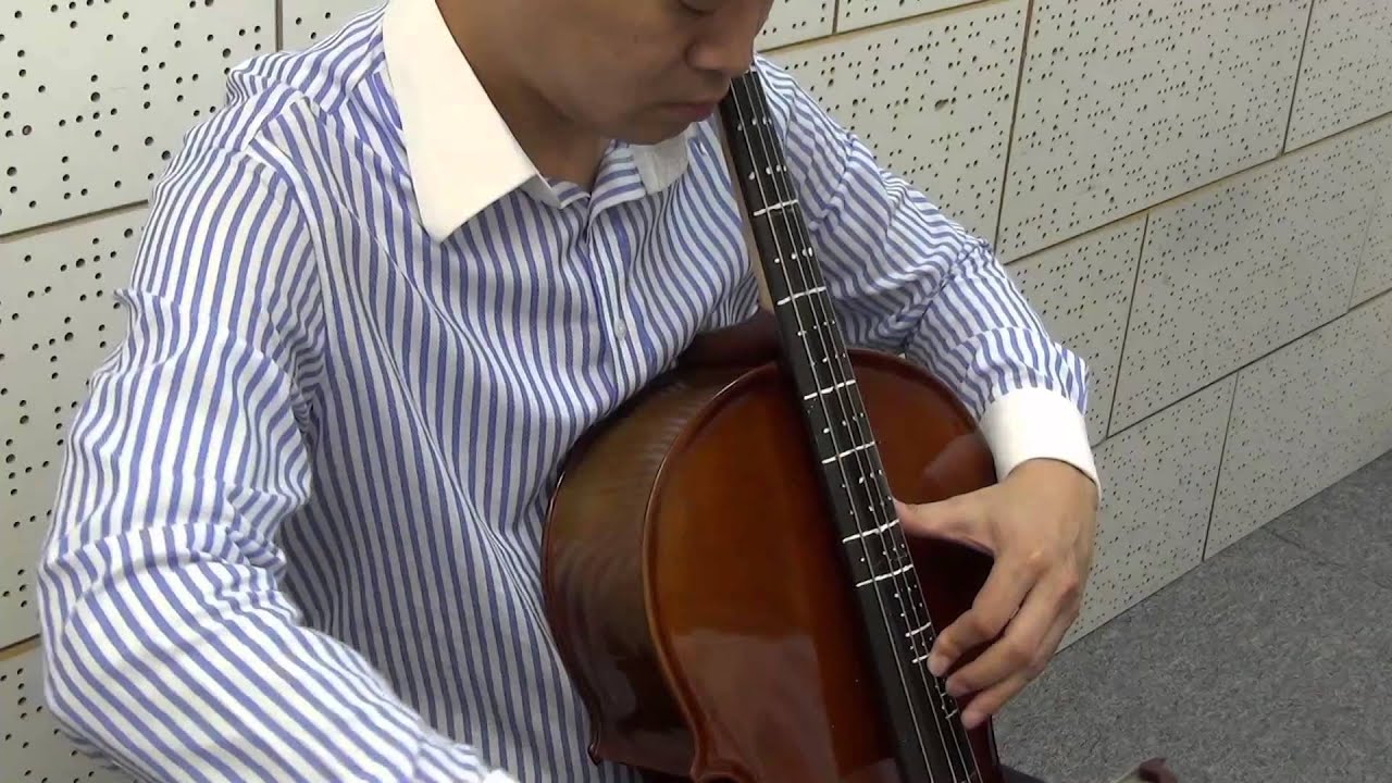 ABRSM Cello Exam Grade 8 scales and arpeggios - Bb minor arpeggio ...