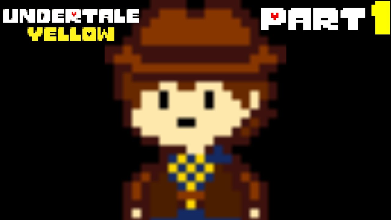 Cowboy child || Undertale Yellow (part 1) - YouTube