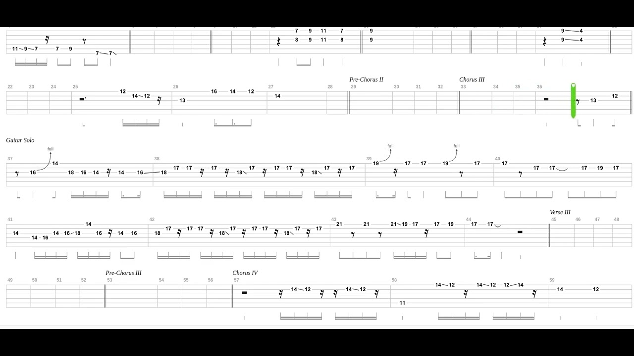 Octopuss Garden Tab by The Beatles + Guitar only + Guitar tab - YouTube