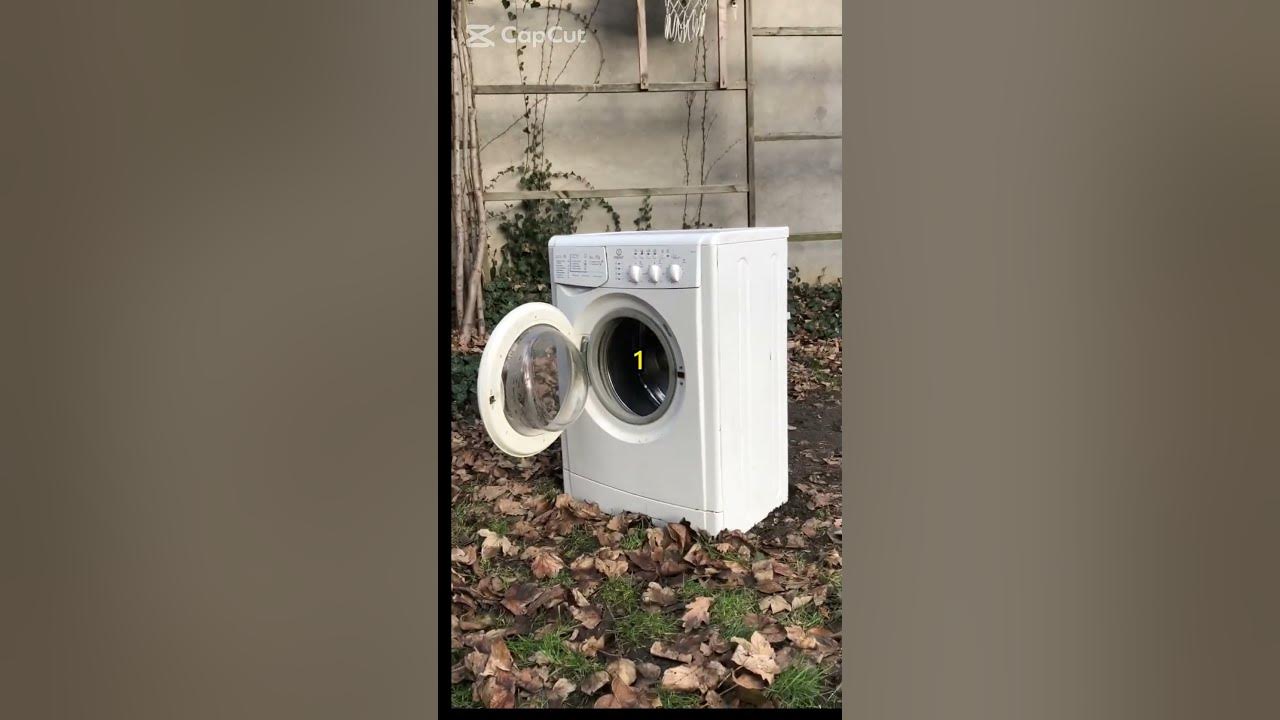 Washing machine Destruction short video Part II - YouTube