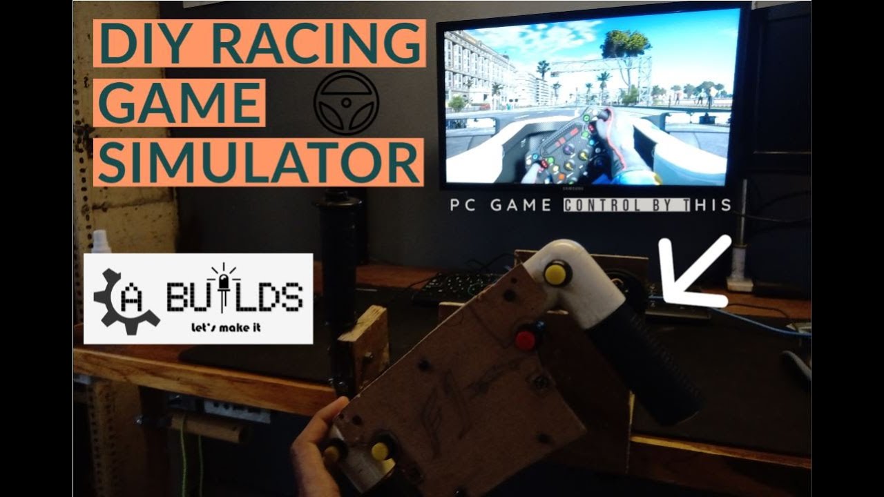 DIY RACING GAME SIMULATOR || F1 SIMULATOR || SIM RACING - YouTube
