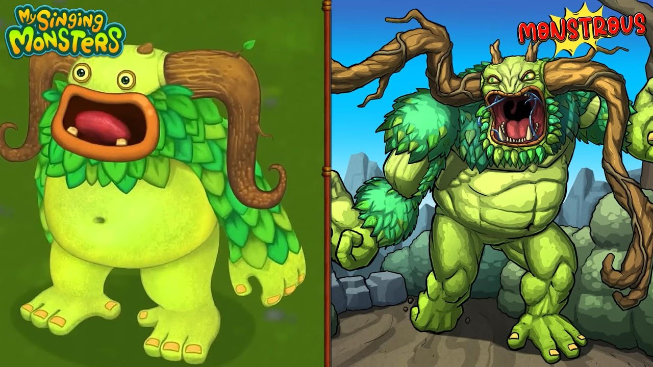 ALL My Singing Monsters Vs Monstrous Version | My Singing Monsters ...