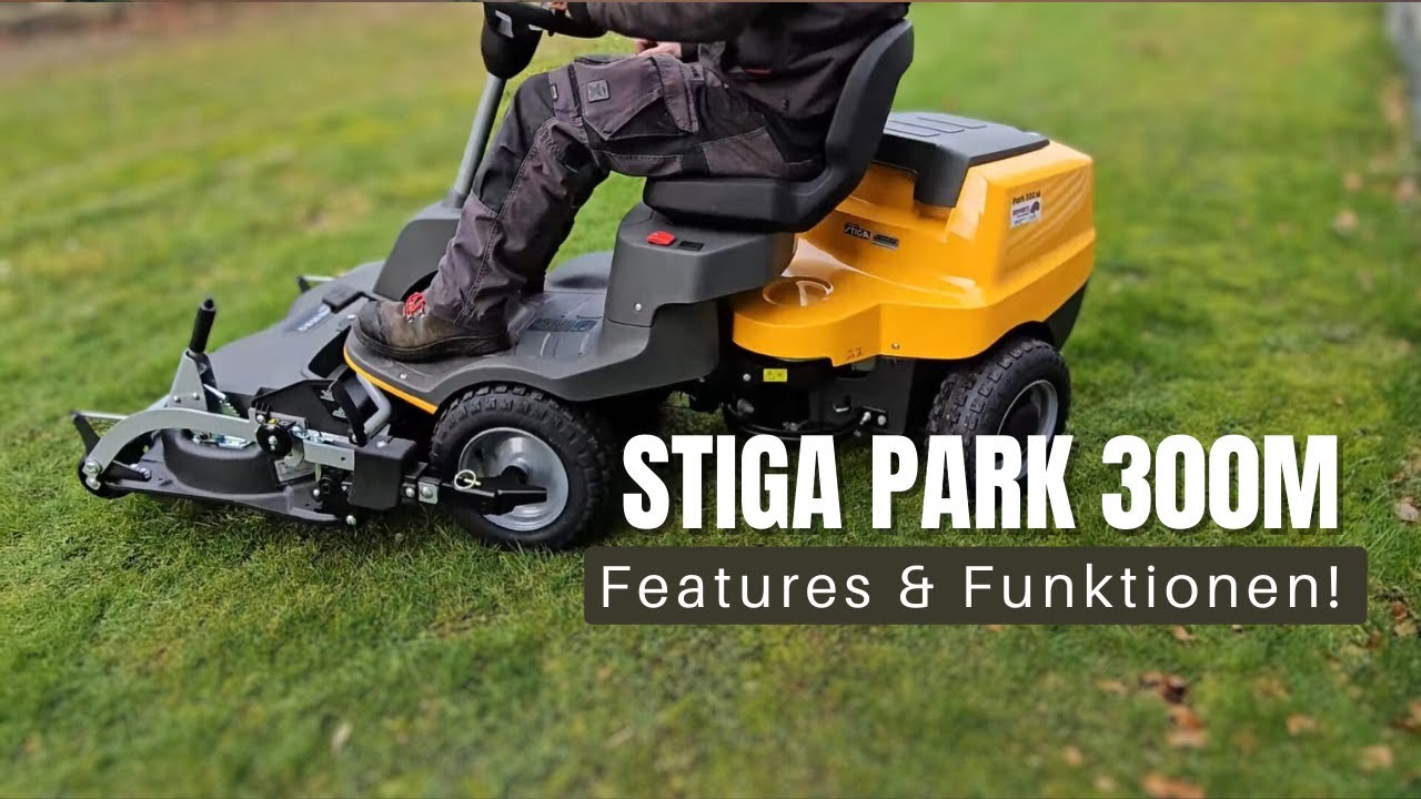 STIGA Park 300M mit Combi 85 Mähwerk - Features & Funktionen im Detail ...