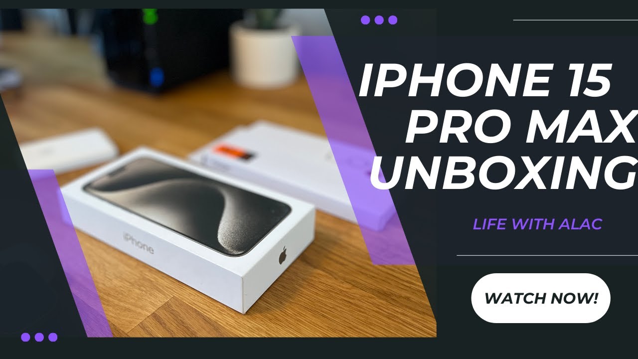 Unboxing The Brand New Iphone 15 Pro Max! #iphone #apple #unboxing # ...
