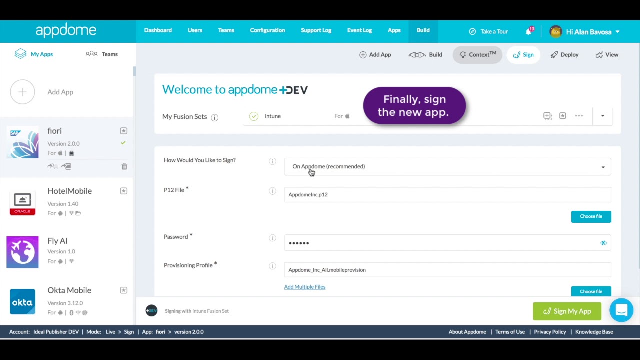 Demo: How You can Fuse and Deploy SAP with Microsoft Intune on iOS ...