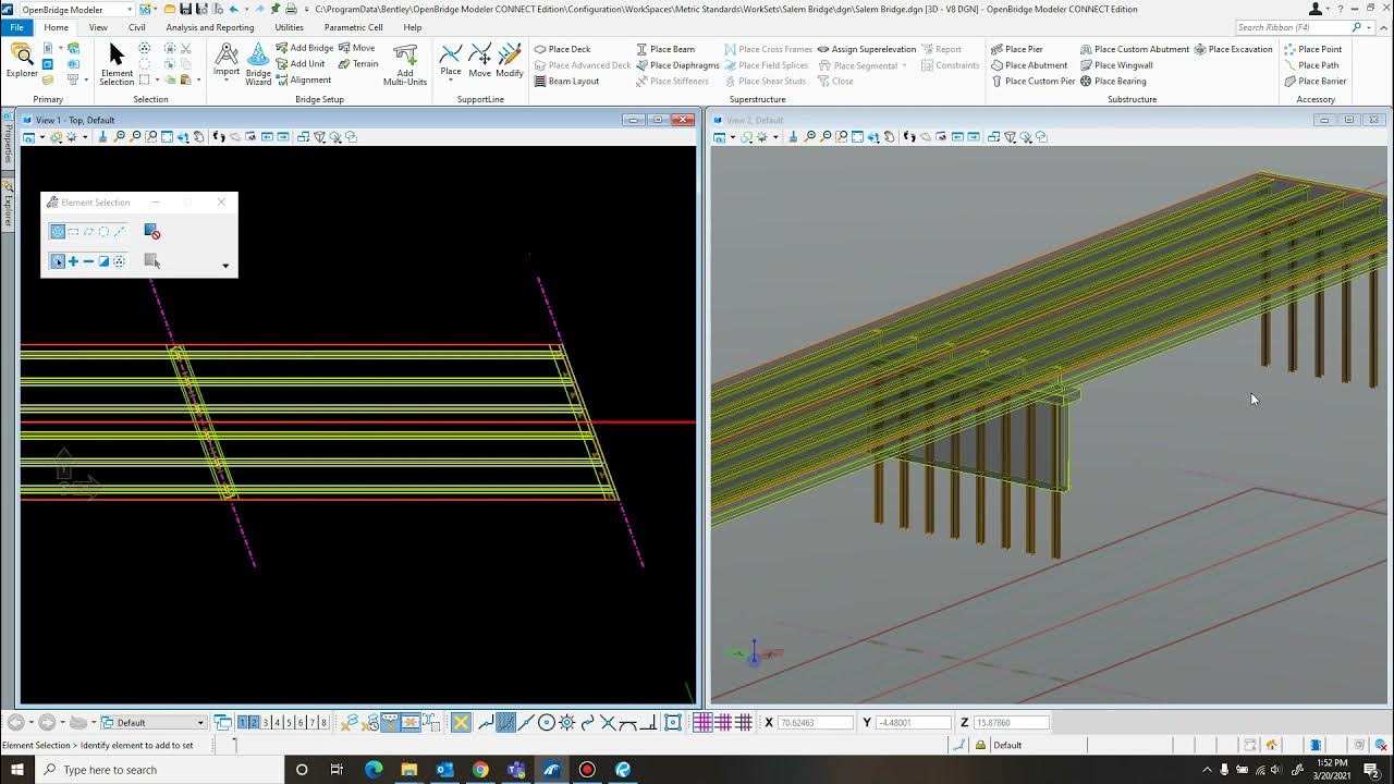 OpenBridge Modeler Tutorial 7 - Abutments Part 2 - YouTube