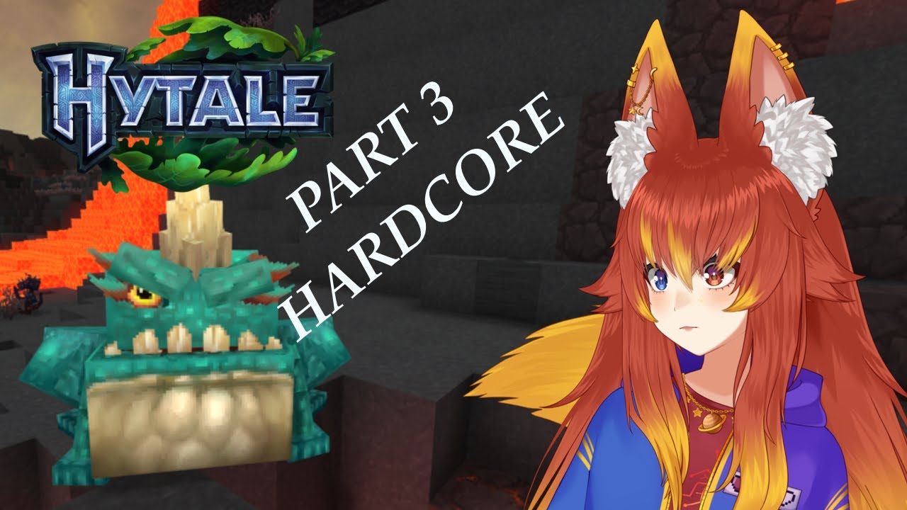 Hytale hardcore part 3 not the FROG!!! - YouTube