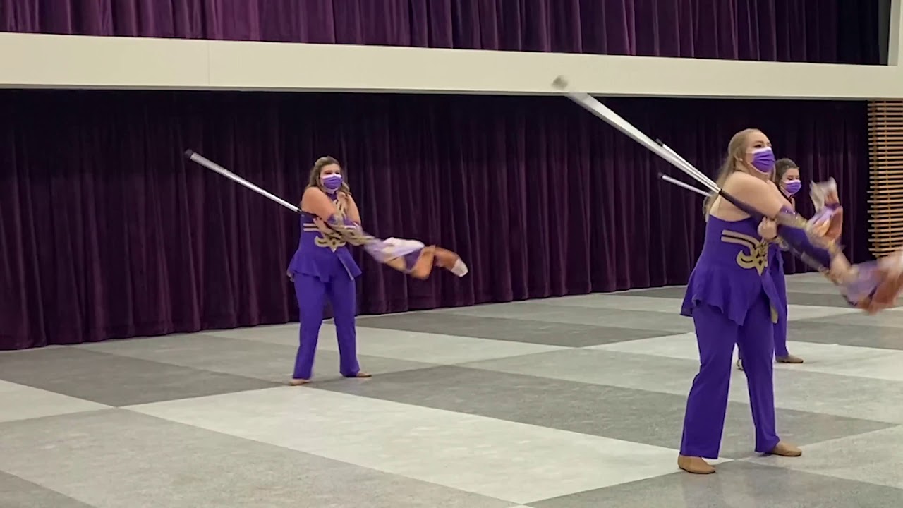 LSU Colorguard- Do Whatcha Wanna feature - YouTube