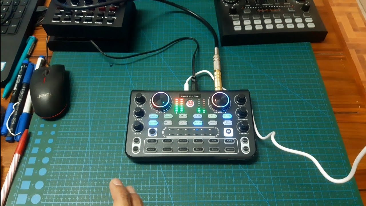 s6 live sound card มินิเอฟเฟค ใช้ไลฟ์สด ร้องเพลงรุ่นใหม่เสียงดี แถมแจ็คต่อไมค์ สนใจโทร 094-0544 ...