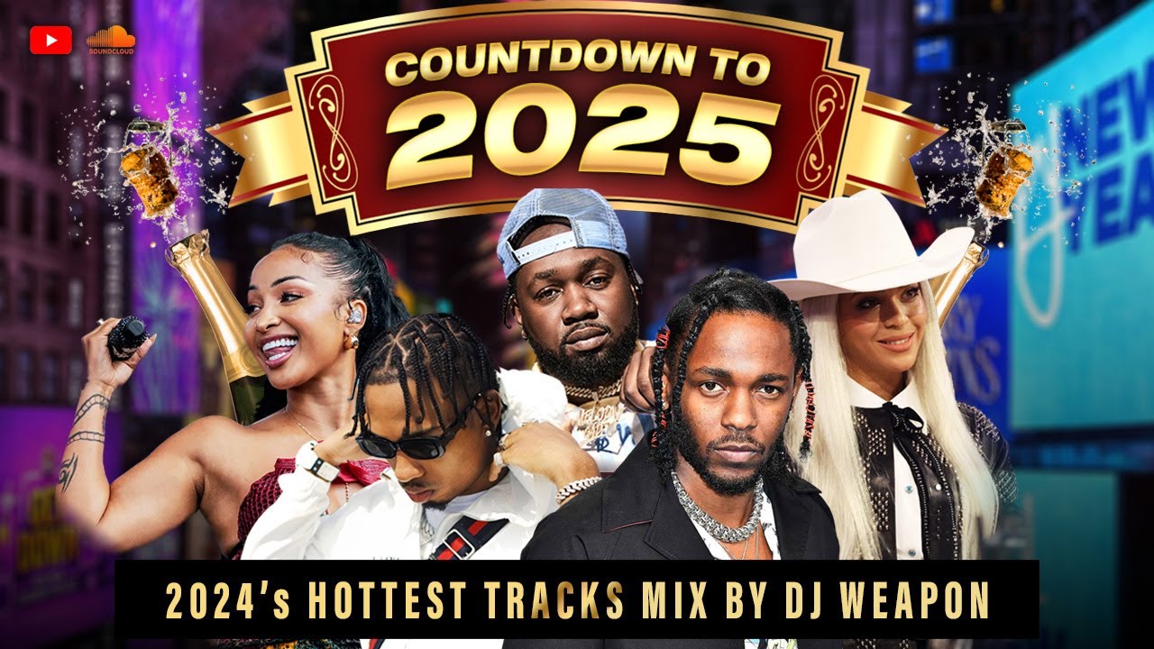 【Clean Lyrics】Countdown to 2025🔥2024’s Hottest Tracks Mix | Afrobeats ...