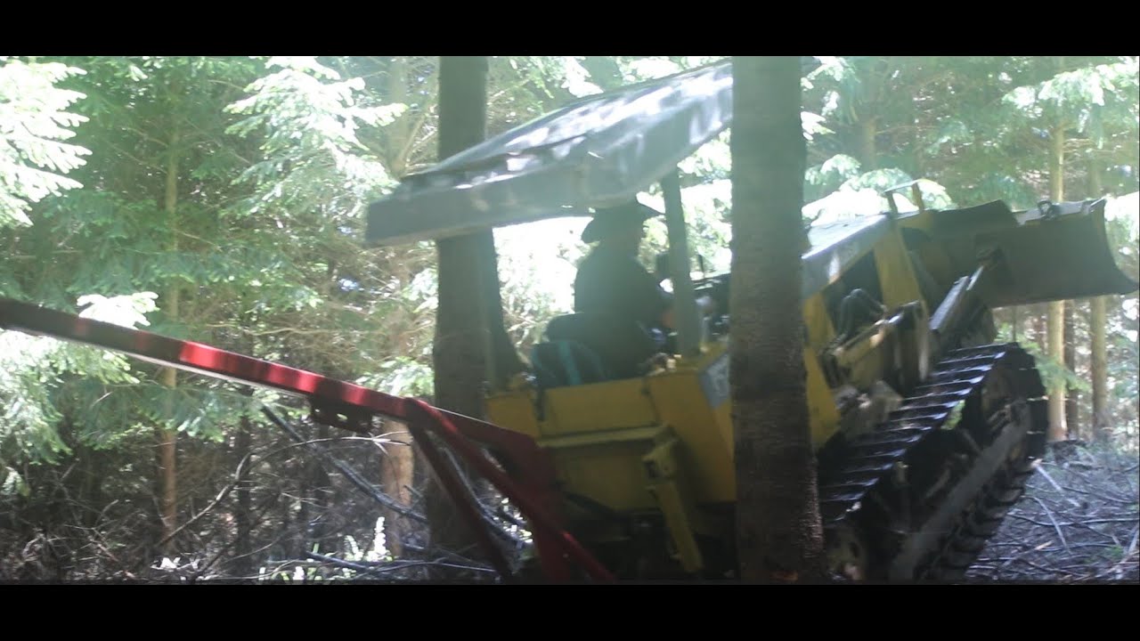 Oh no! Bulldozer Nearly Gets Pulled Over - YouTube