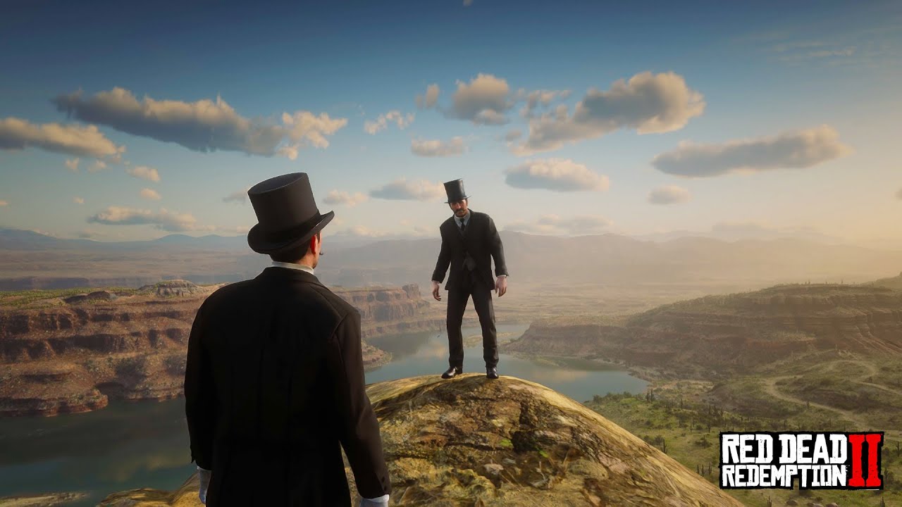 Trelawny Confronts The Strange Man | RDR2 - YouTube