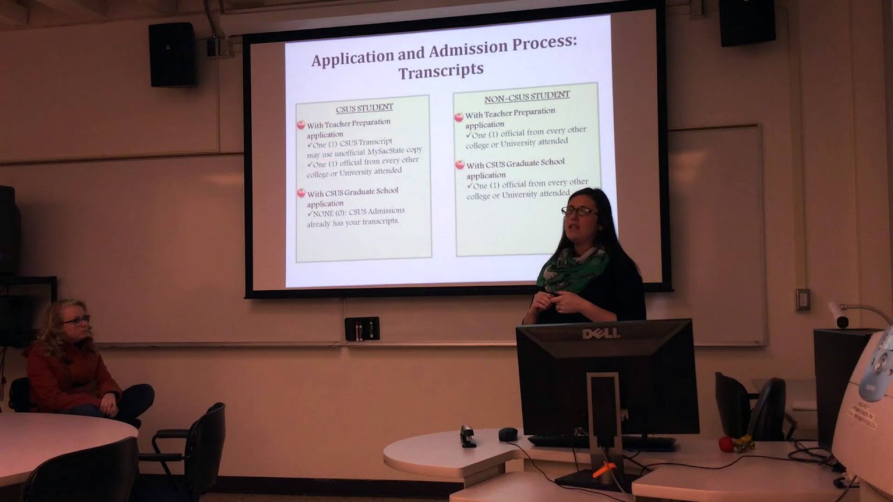 Information Session: Single Subject Teaching Credentials, January 16, 2015 - YouTube