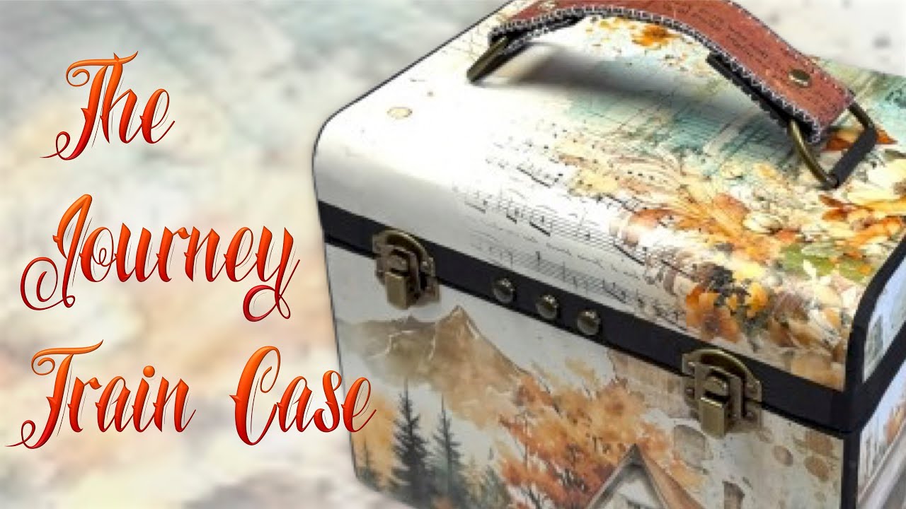 Sneak Peek: The Journey - Train Case & Tri-Folio - YouTube
