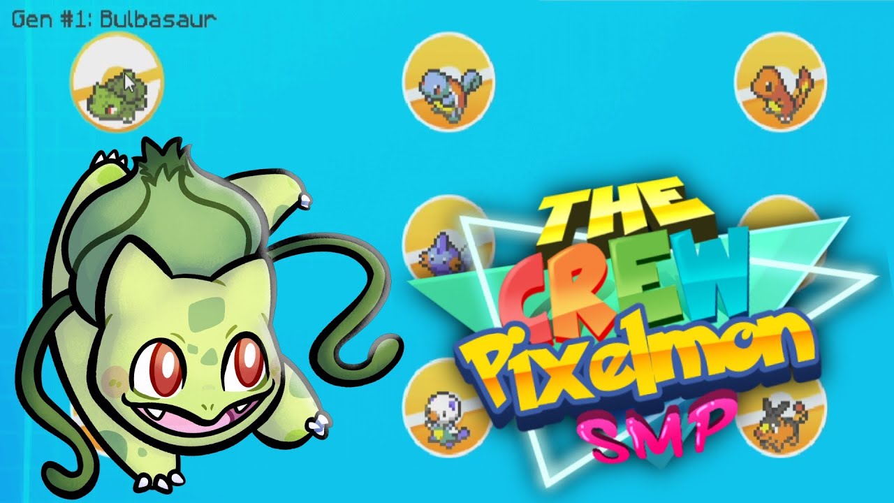 SHINY STARTERS | Pixelmon SMP Episode 1 - YouTube