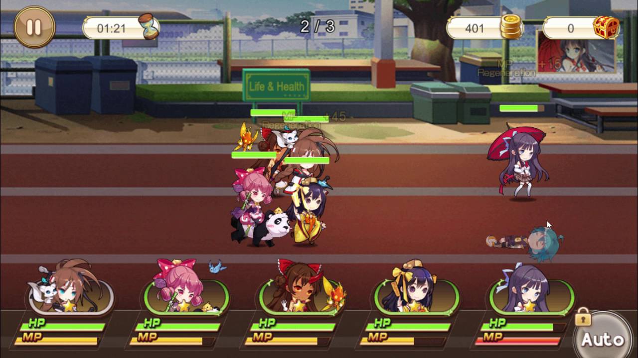 Girls X Battle (Android/iOS) Gameplay Part 3 - YouTube