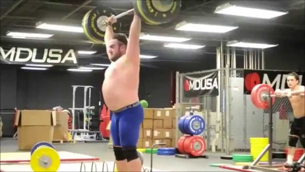 Highlights of USA Weightlifting Athletes Preparing for the 105+ kg ...