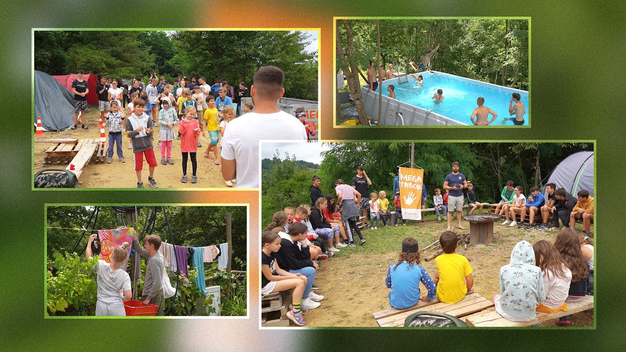 MEGA TABOR Što sve u Voći nudi slovenski kamp za djecu? - YouTube