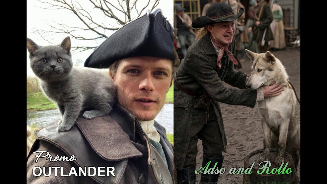 Promo series Outlander 💝 Adso and Rollo 🐈😍🐕 - YouTube